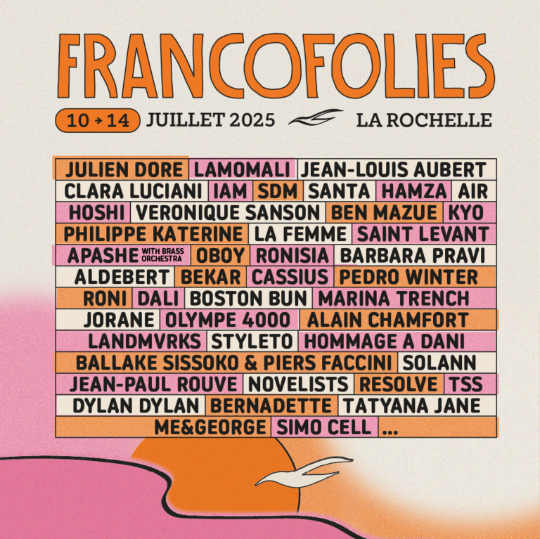 Découvrez la programmation de l'édition 2025 ! - Francofolies